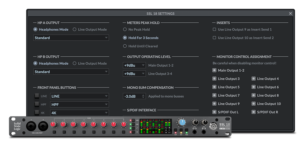 SSL 18 | Solid State Logic